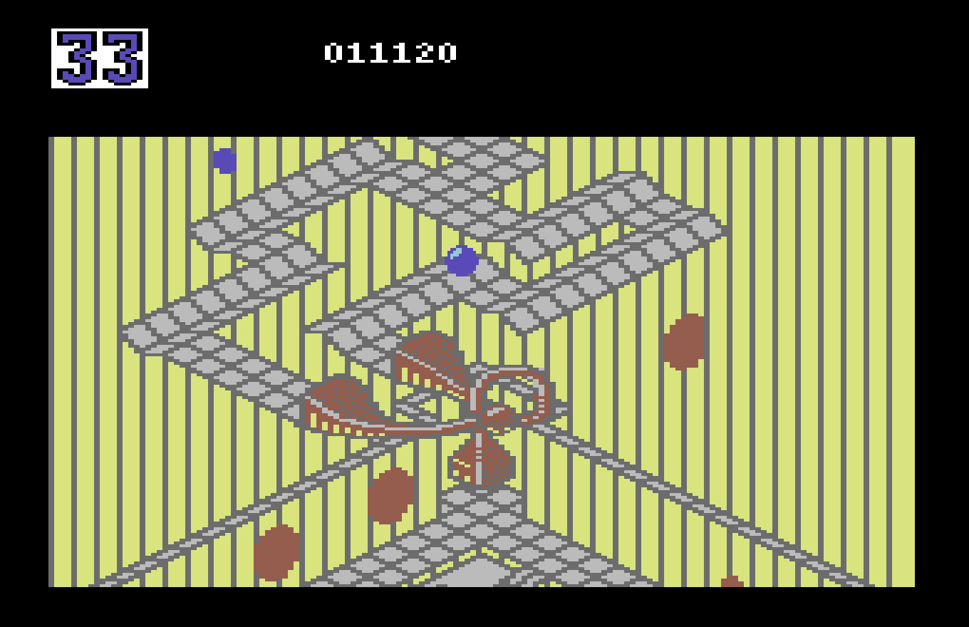 Marble Madness C64 66 | The King of Grabs