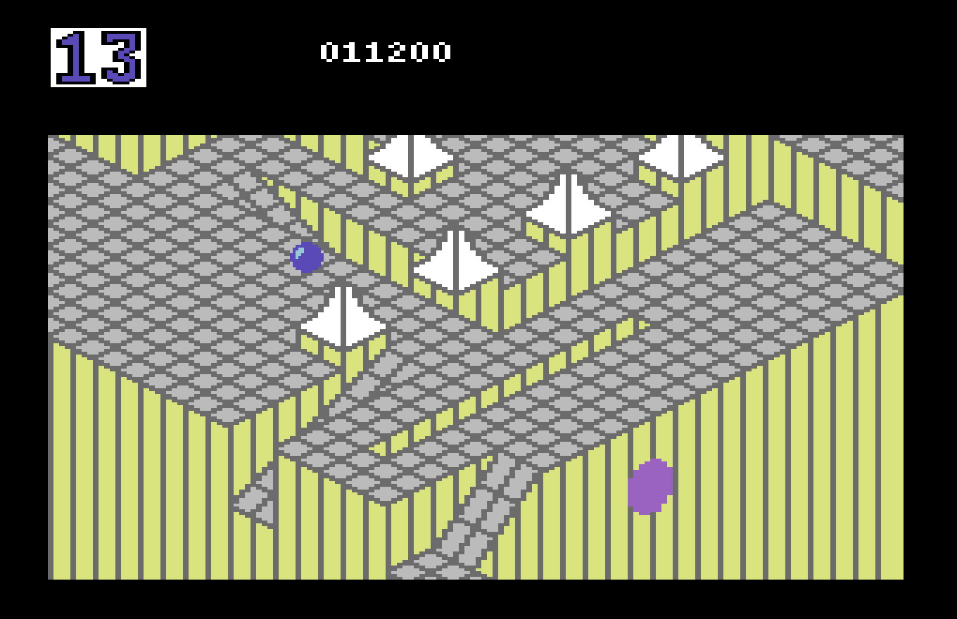 Marble Madness C64 67 | The King of Grabs