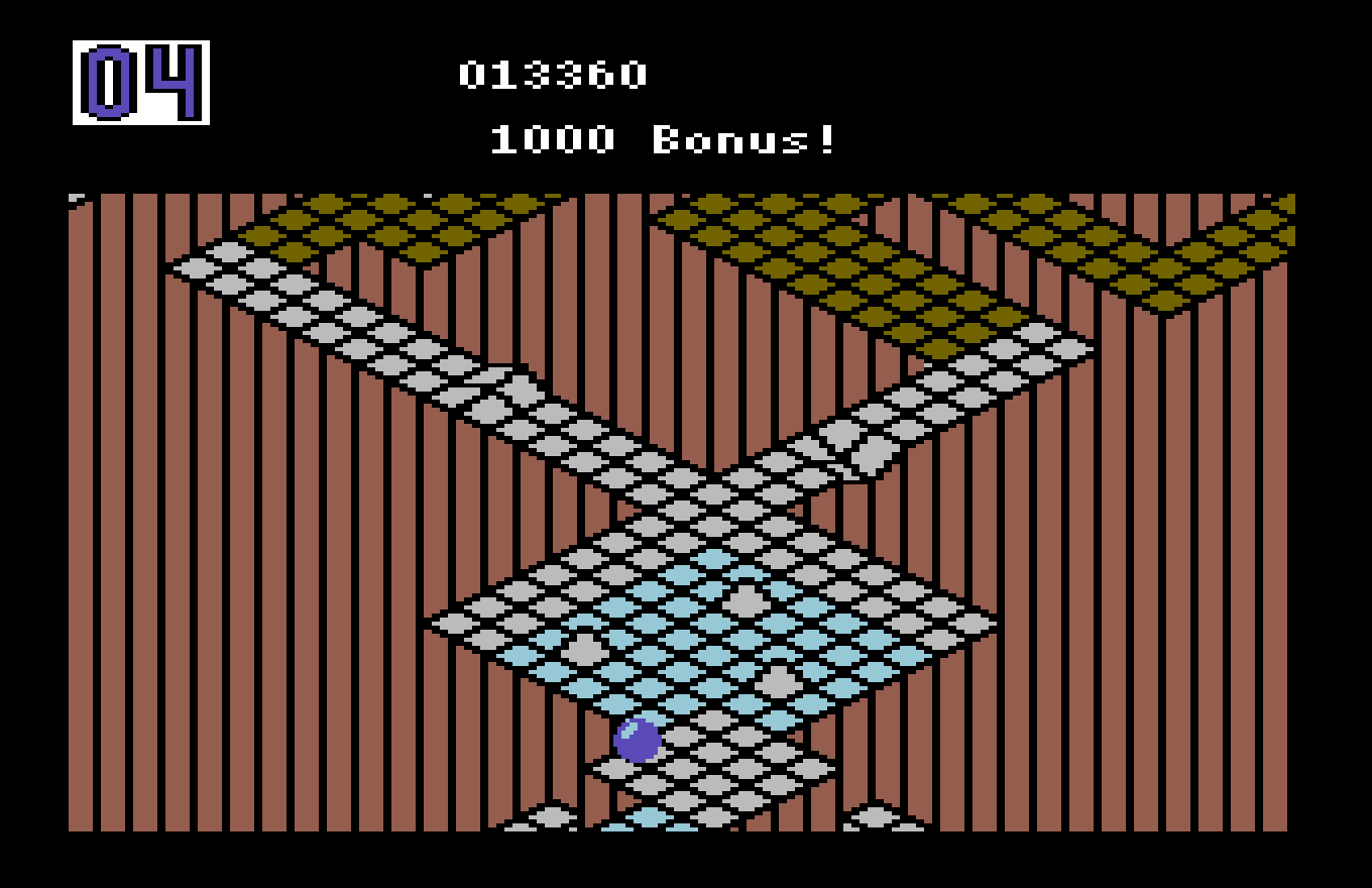 Marble Madness C64 78 | The King of Grabs