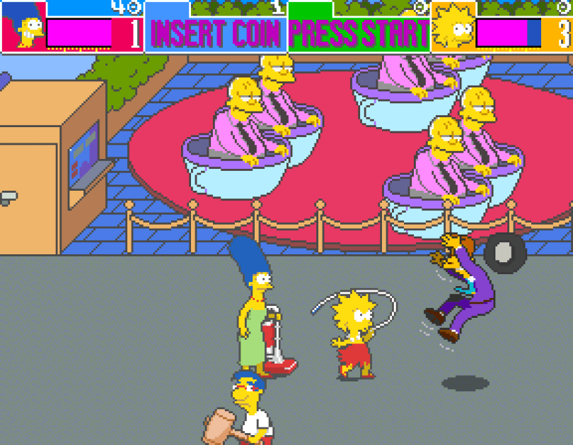 The Simpsons Arcade 042 | The King of Grabs