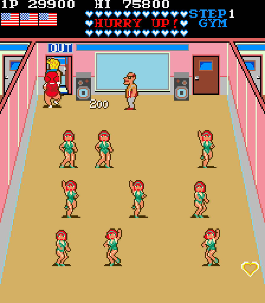 Highschool Graffiti Mikie Arcade 41 | The King of Grabs