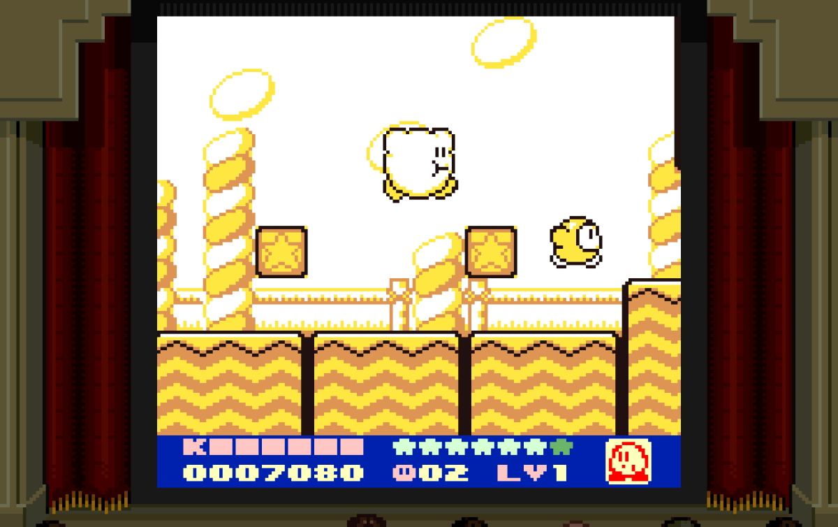 Kirby’s Dream Land 2, Super Game Boy | The King of Grabs
