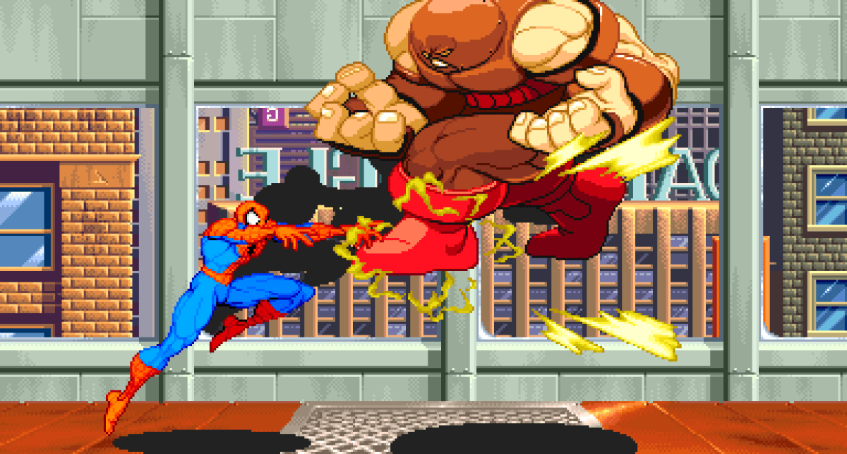 Marvel Super Heroes, Arcade | The King of Grabs