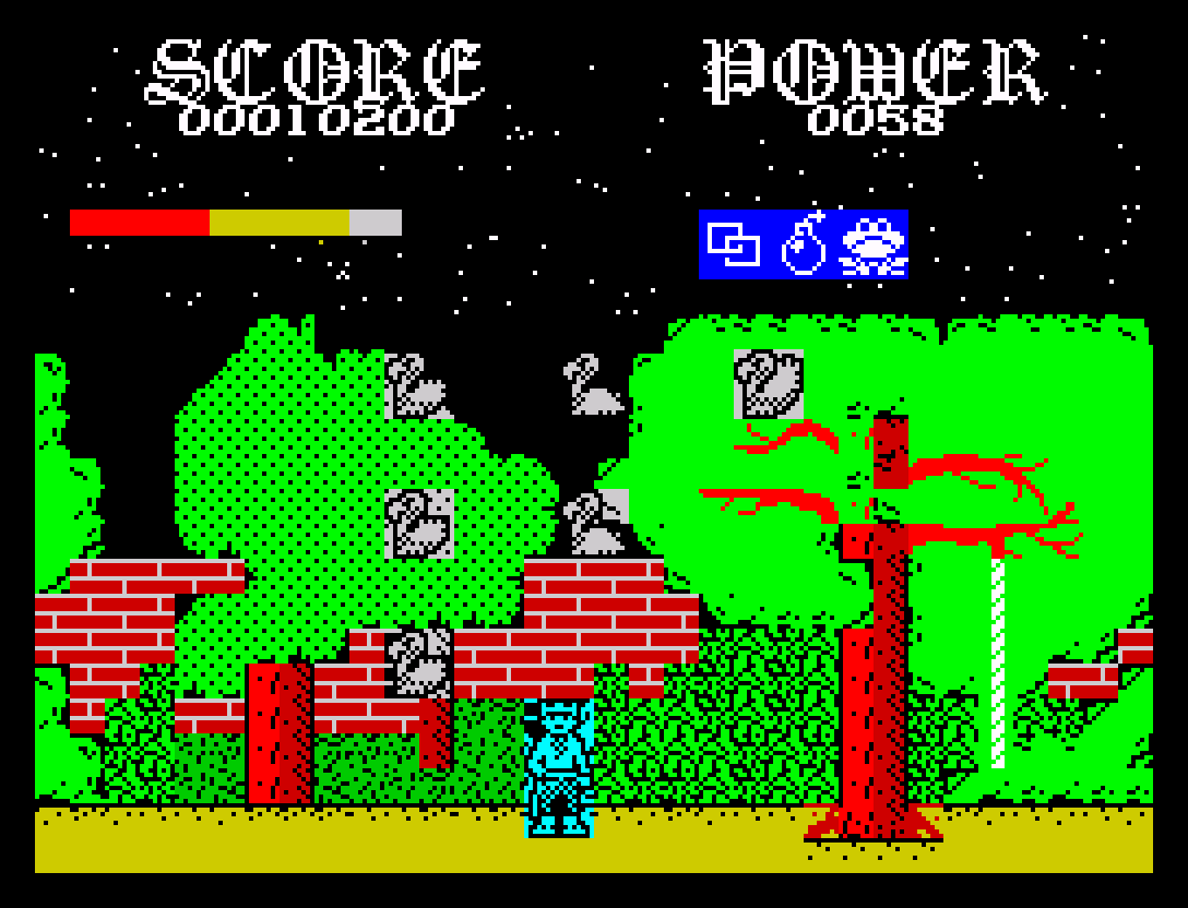 Super Dragon Slayer ZX Spectrum 014 | The King of Grabs