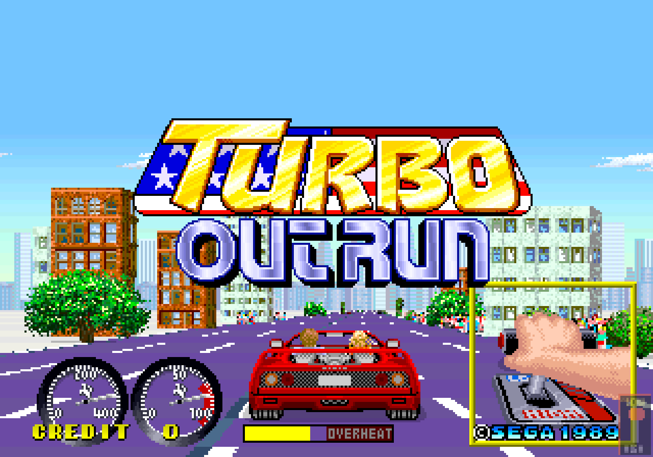 Turbo Out Run Arcade 001 | The King of Grabs