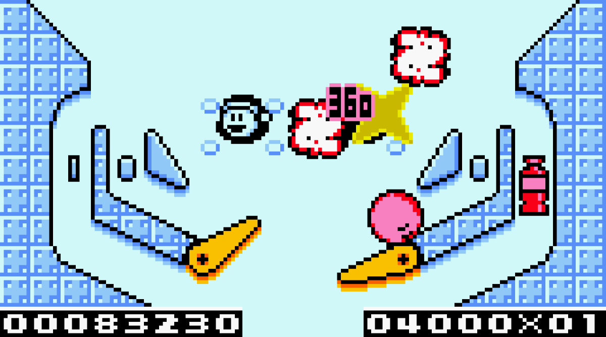 Kirby’s Pinball Land DX, Game Boy Color | The King of Grabs