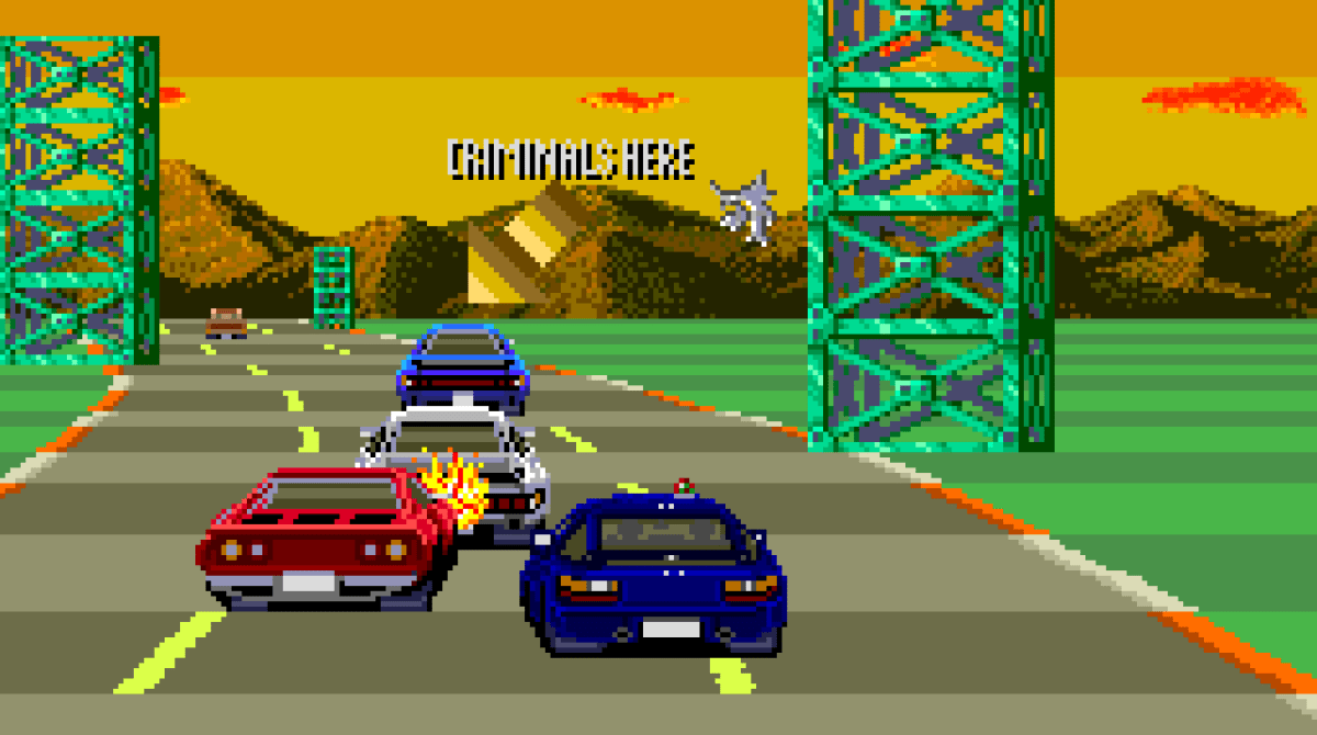 Chase HQ, PC Engine | The King of Grabs