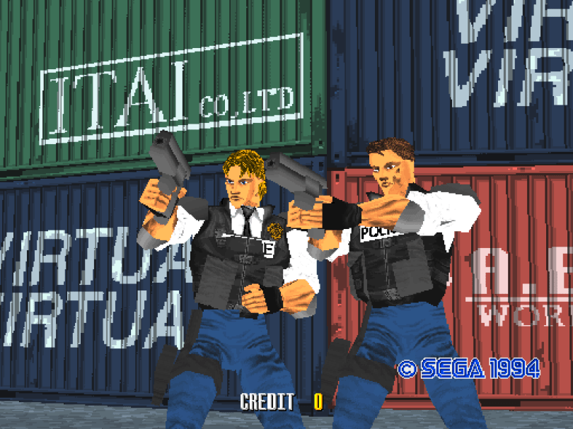Virtua Cop Arcade 008 | The King of Grabs