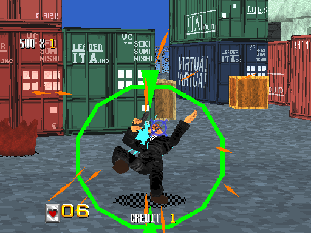 Virtua Cop Arcade 026 | The King of Grabs