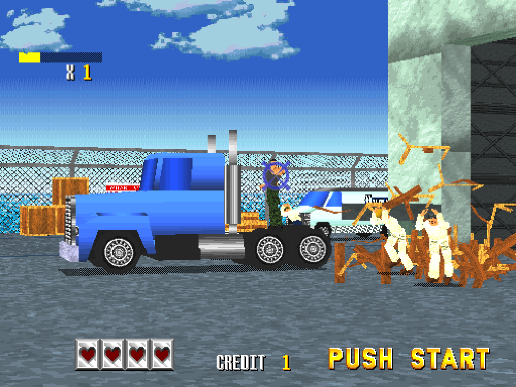 Virtua Cop Arcade 041 | The King of Grabs