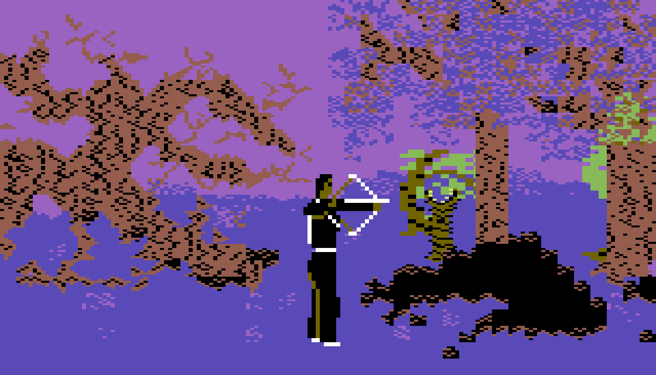 Beyond the Forbidden Forest, Commodore 64 | The King of Grabs