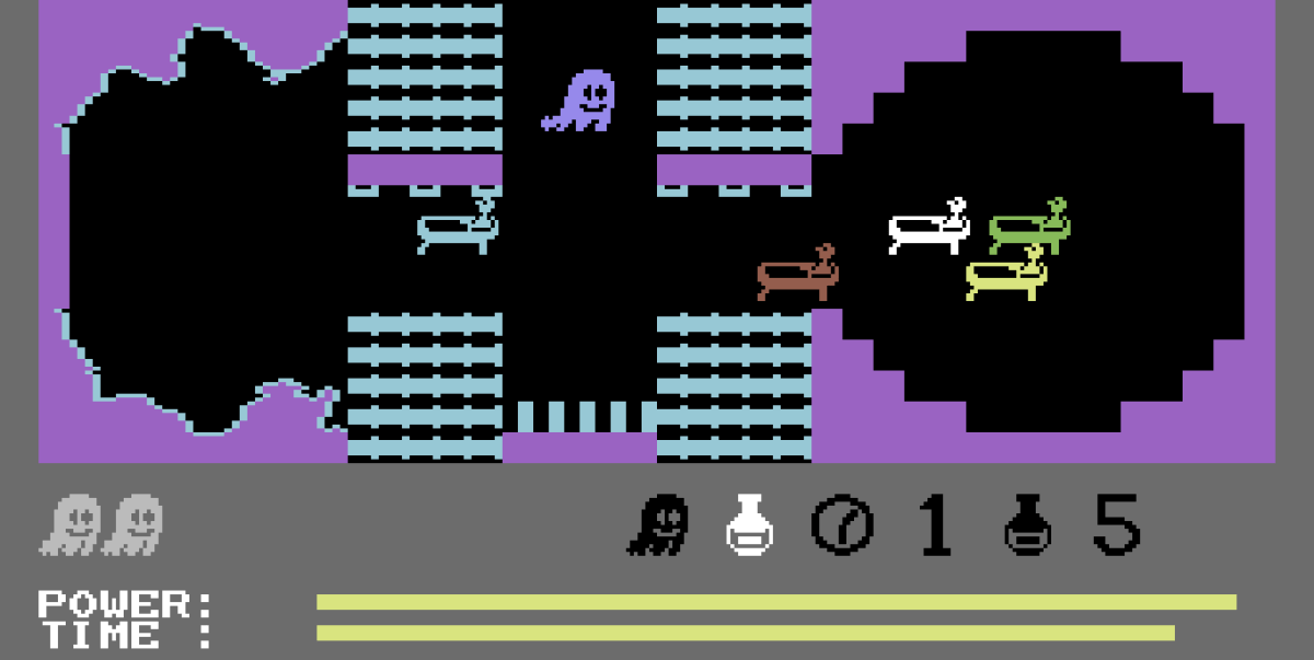 Gogo the Ghost, Commodore 64 | The King of Grabs