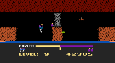 H.E.R.O., Atari 8-bit | The King of Grabs