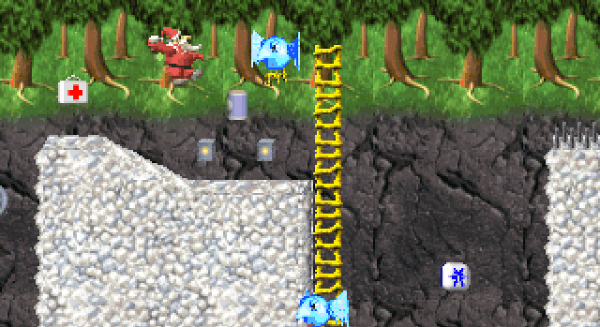 Santa Claus Saves The Earth, PlayStation | The King of Grabs