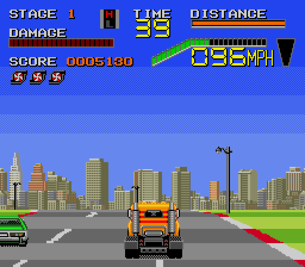 Chase HQ 2 Megadrive 009 | The King of Grabs