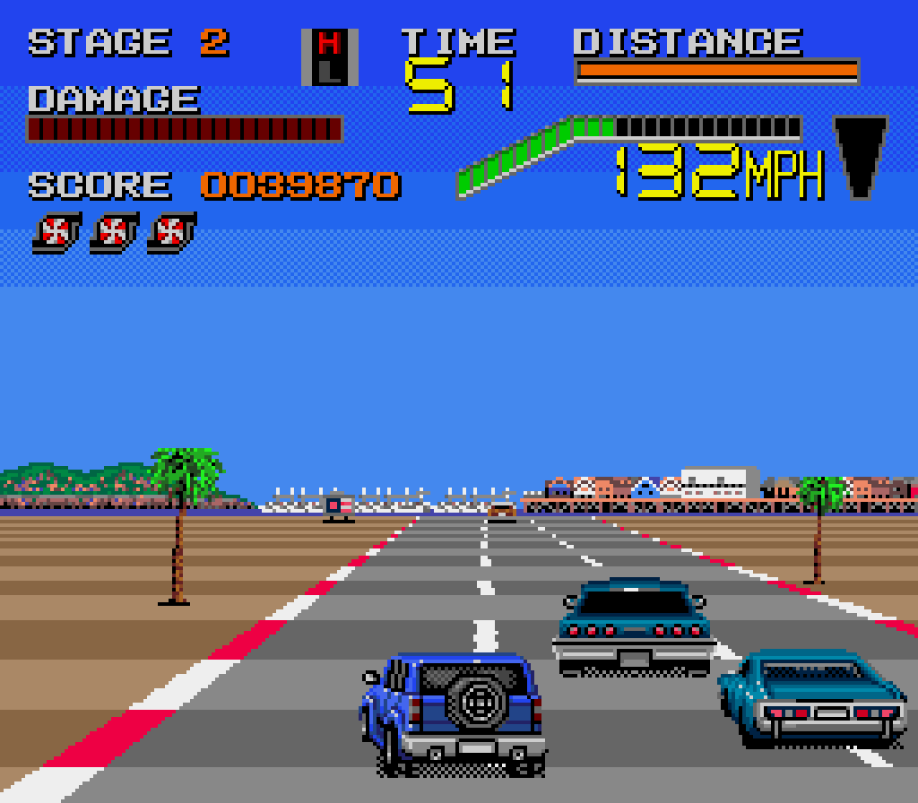 Chase HQ 2 Megadrive 049 | The King of Grabs