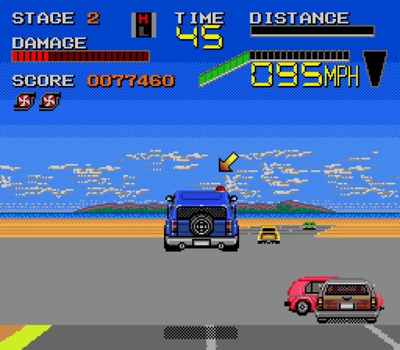 Chase HQ 2 Megadrive 071 | The King of Grabs