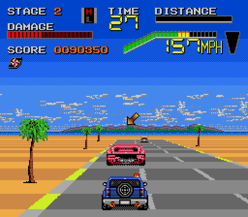 Chase HQ 2 Megadrive 076 | The King of Grabs