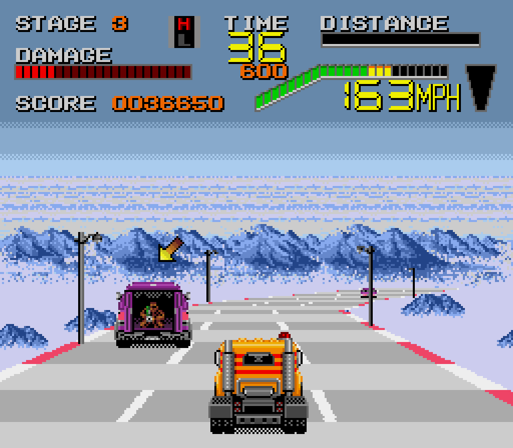 Chase HQ 2 Megadrive 124 | The King of Grabs