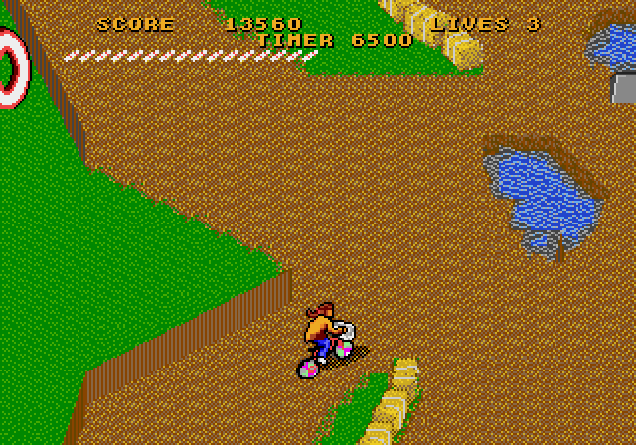 Paperboy 2 Megadrive 060 | The King of Grabs