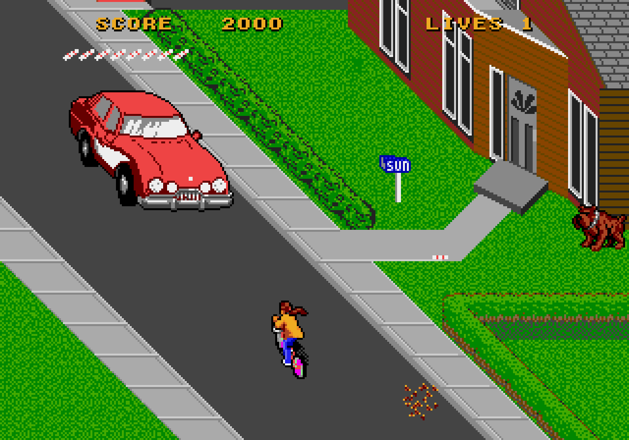 Paperboy 2 Megadrive 120 | The King of Grabs