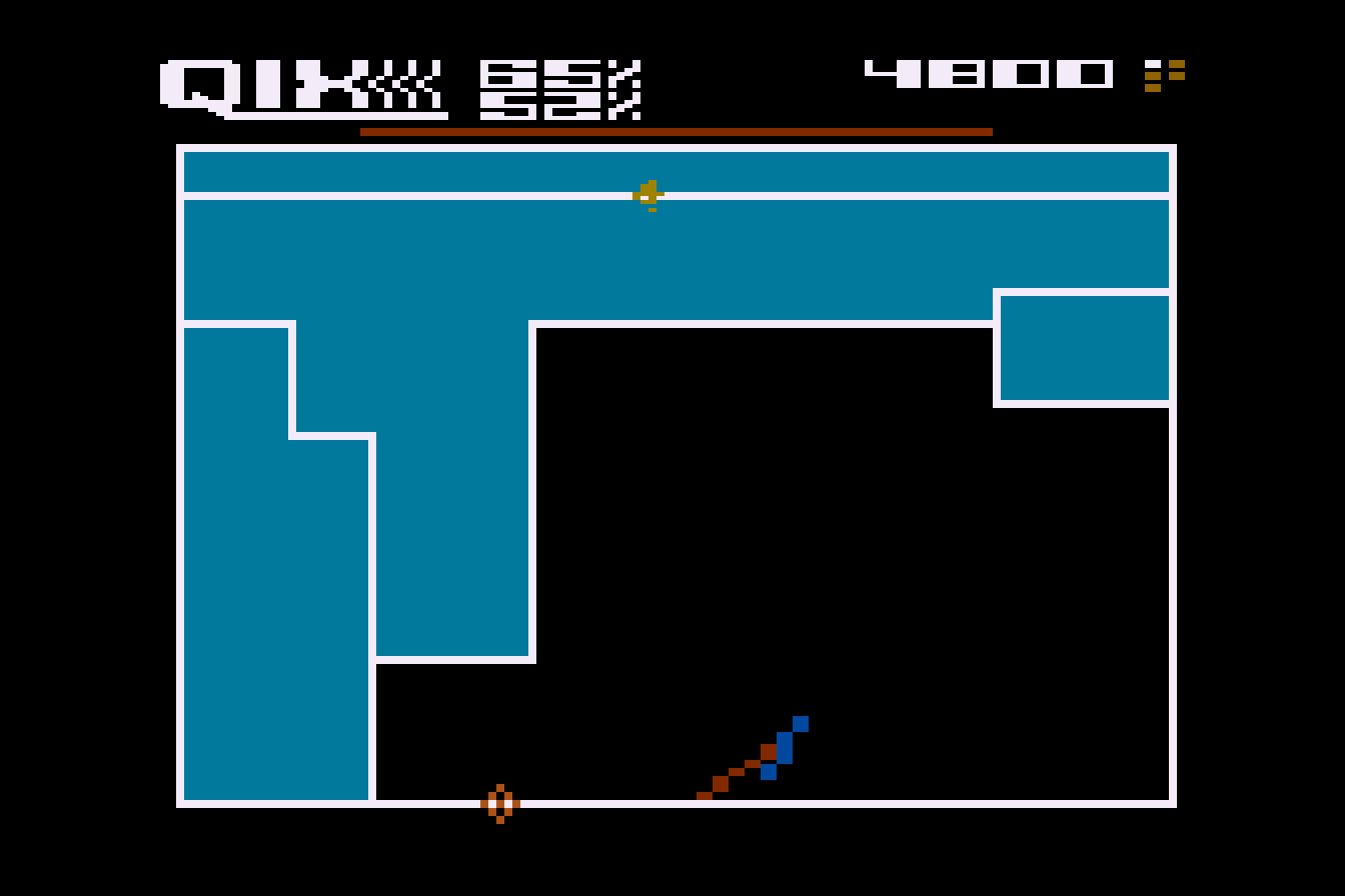 Qix Atari 5200 08 | The King of Grabs