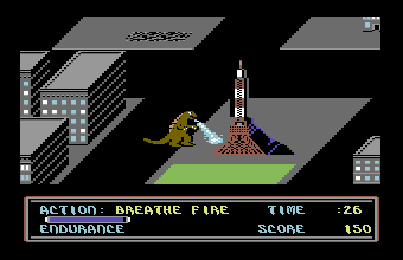 The Movie Monster Game C64 130 | The King of Grabs