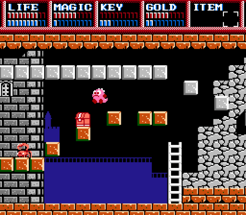 Legacy of the Wizard NES 015 | The King of Grabs