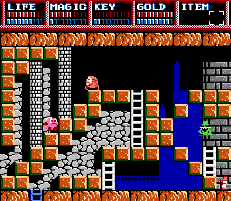 Legacy of the Wizard NES 017 | The King of Grabs