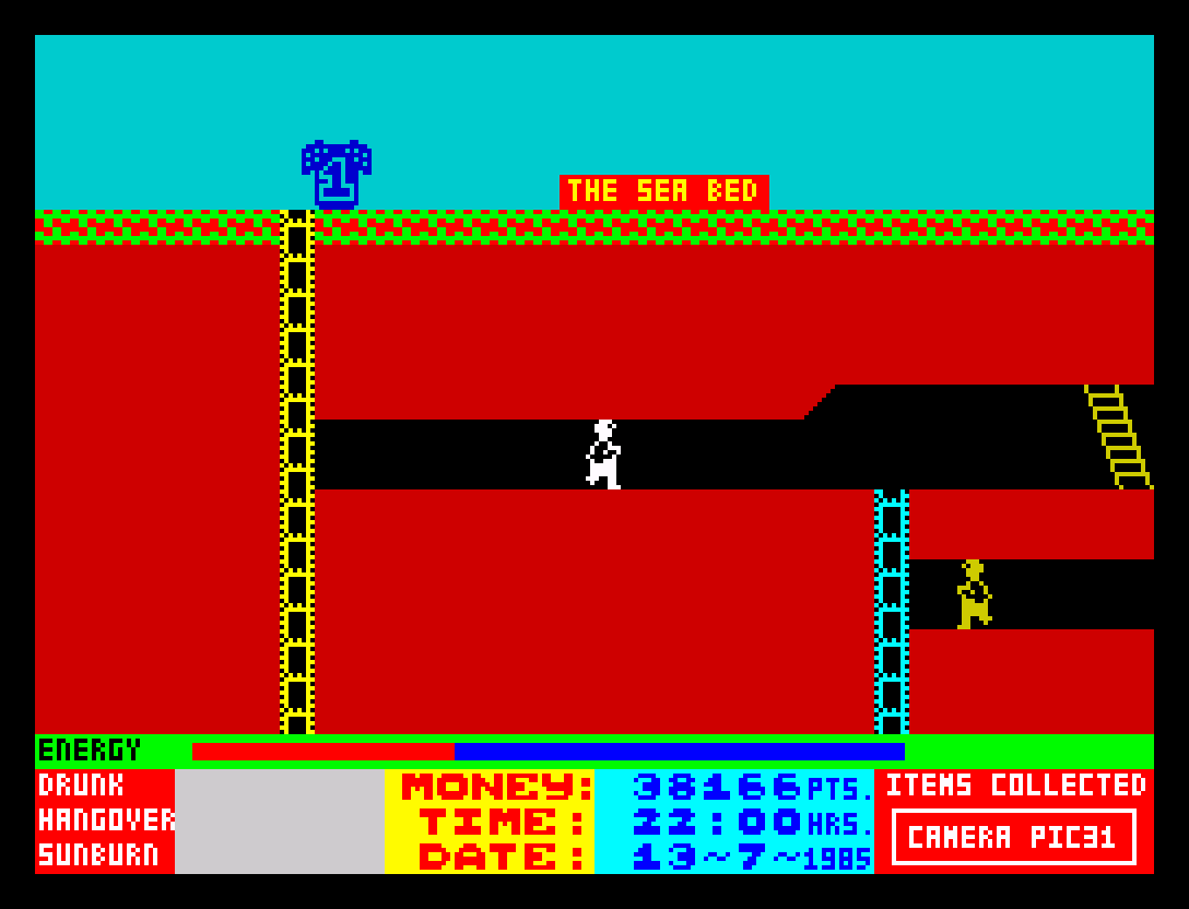 Costa Capers ZX Spectrum 66 | The King of Grabs