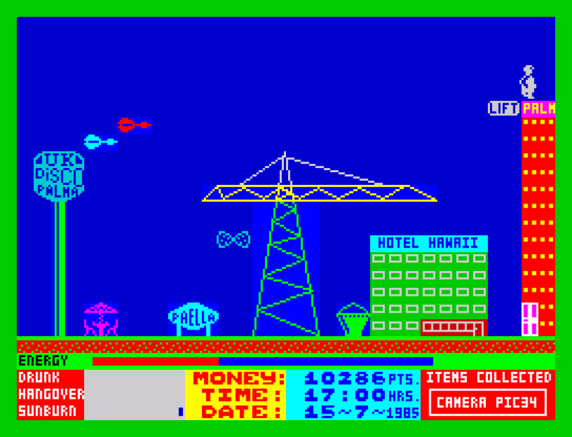 Costa Capers ZX Spectrum 78 | The King of Grabs