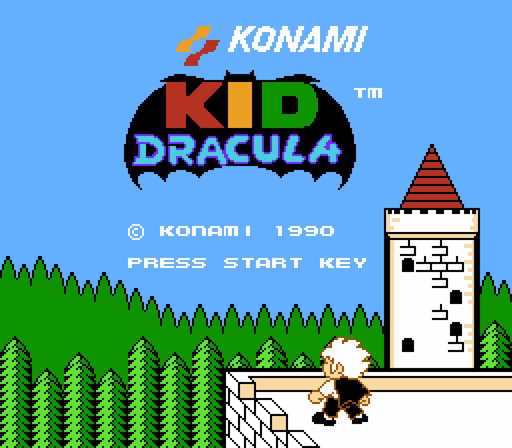 Kid Dracula NES 001 | The King of Grabs