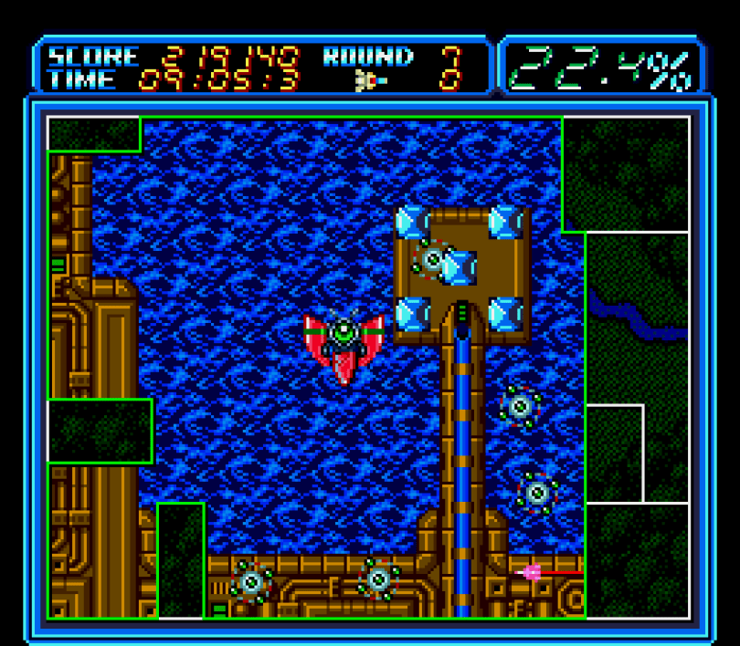 Ultimate Qix Megadrive 75 | The King of Grabs