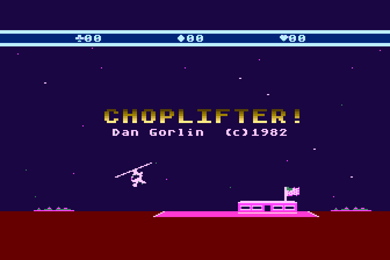 Choplifter Atari 5200 02 | The King of Grabs