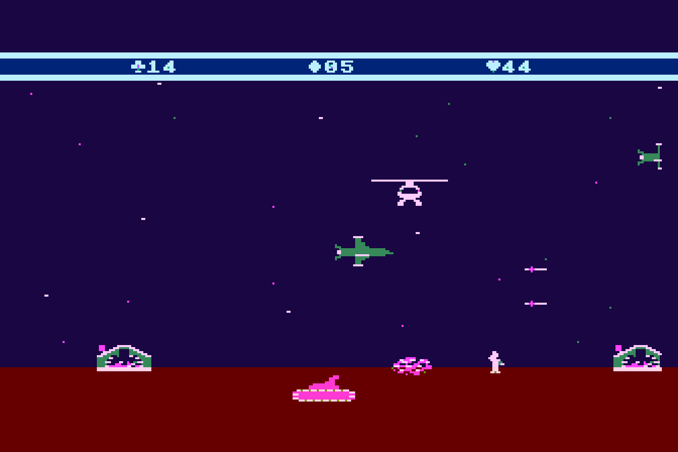 Choplifter Atari 5200 38 | The King of Grabs