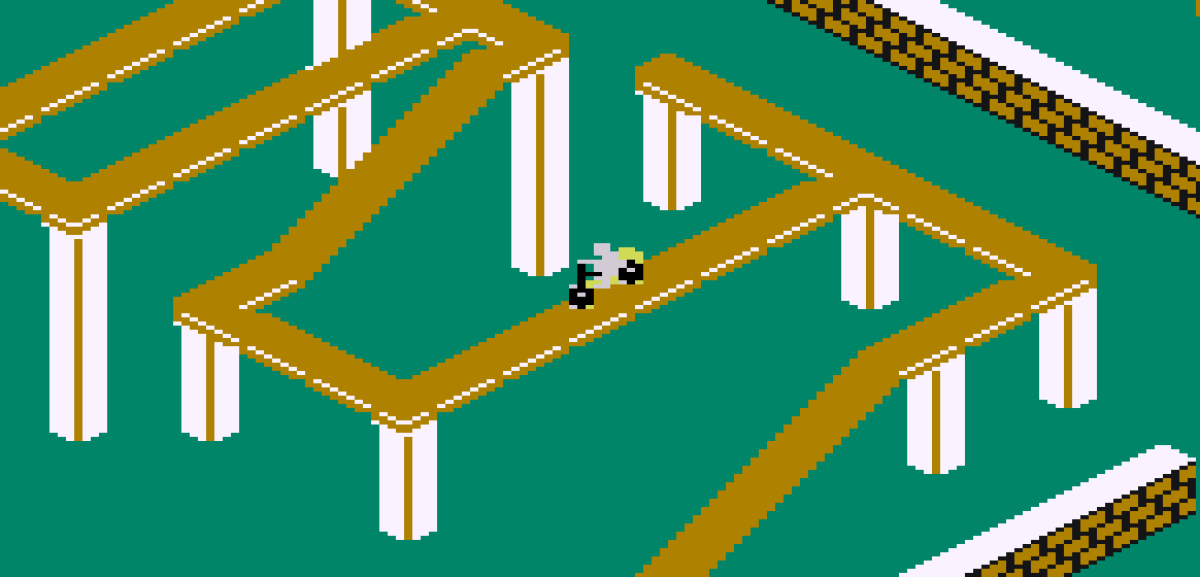 Action Biker, Atari 8-Bit | The King of Grabs