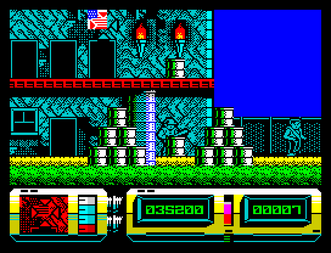 Action Force 2 ZX Spectrum 074 | The King of Grabs