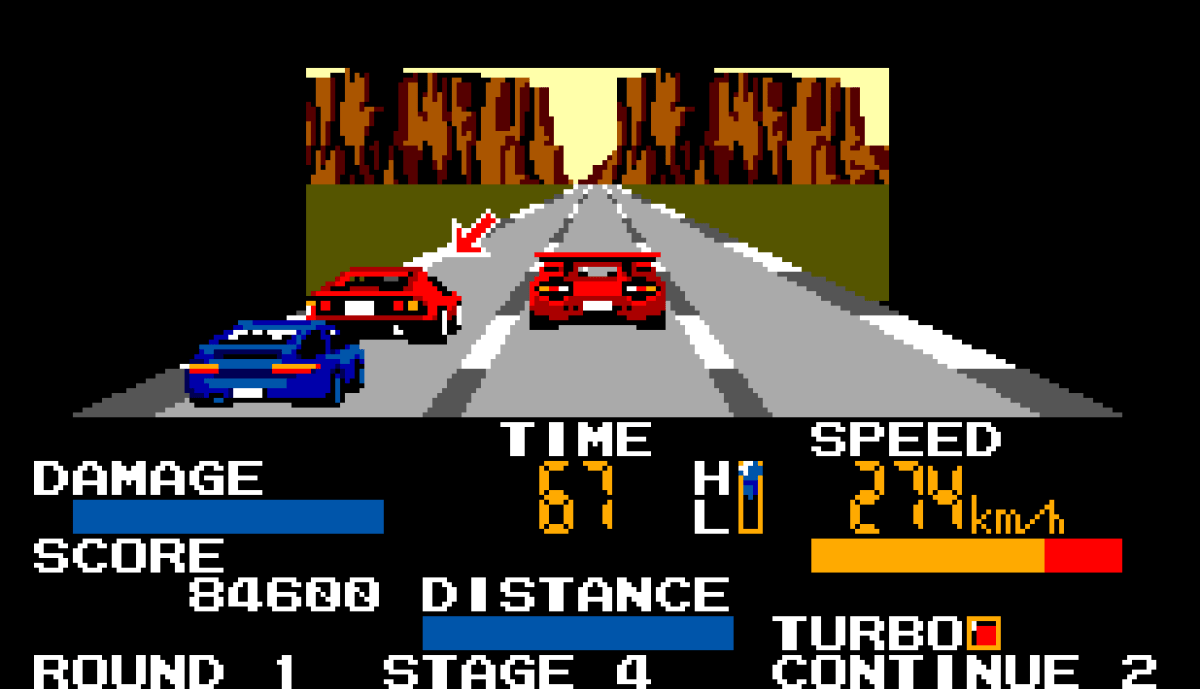 Chase HQ, Sega Master System | The King of Grabs