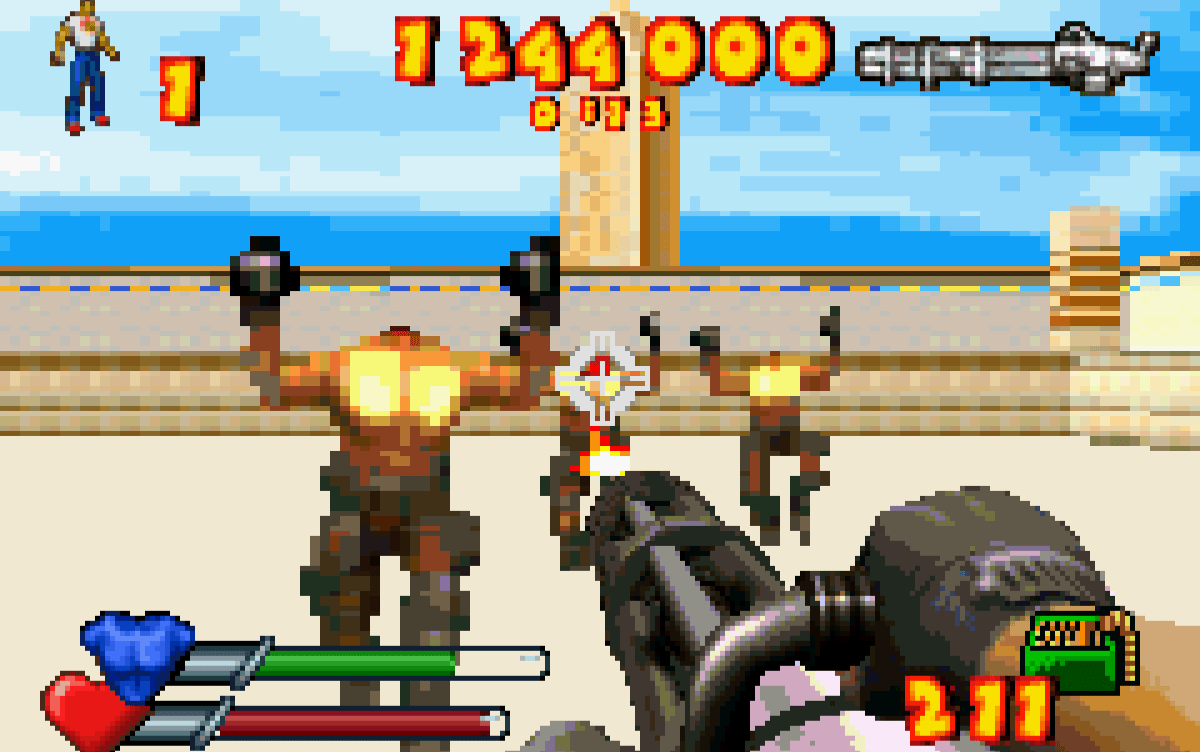 Serious Sam Advance, Game Boy Advance | The King of Grabs