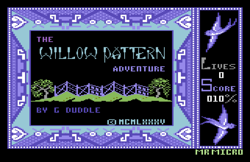 The Willow Pattern Adventure C64 02 | The King of Grabs