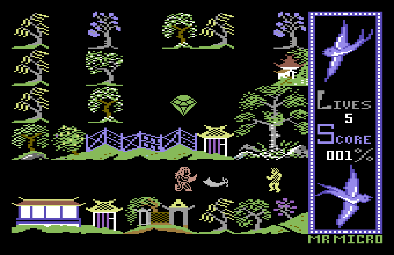 The Willow Pattern Adventure C64 07 | The King of Grabs