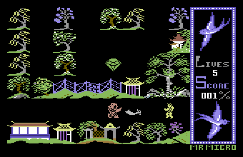 The Willow Pattern Adventure C64 07 | The King of Grabs