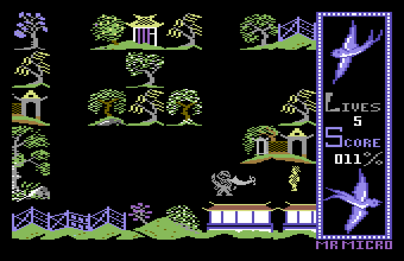 The Willow Pattern Adventure C64 18 | The King of Grabs