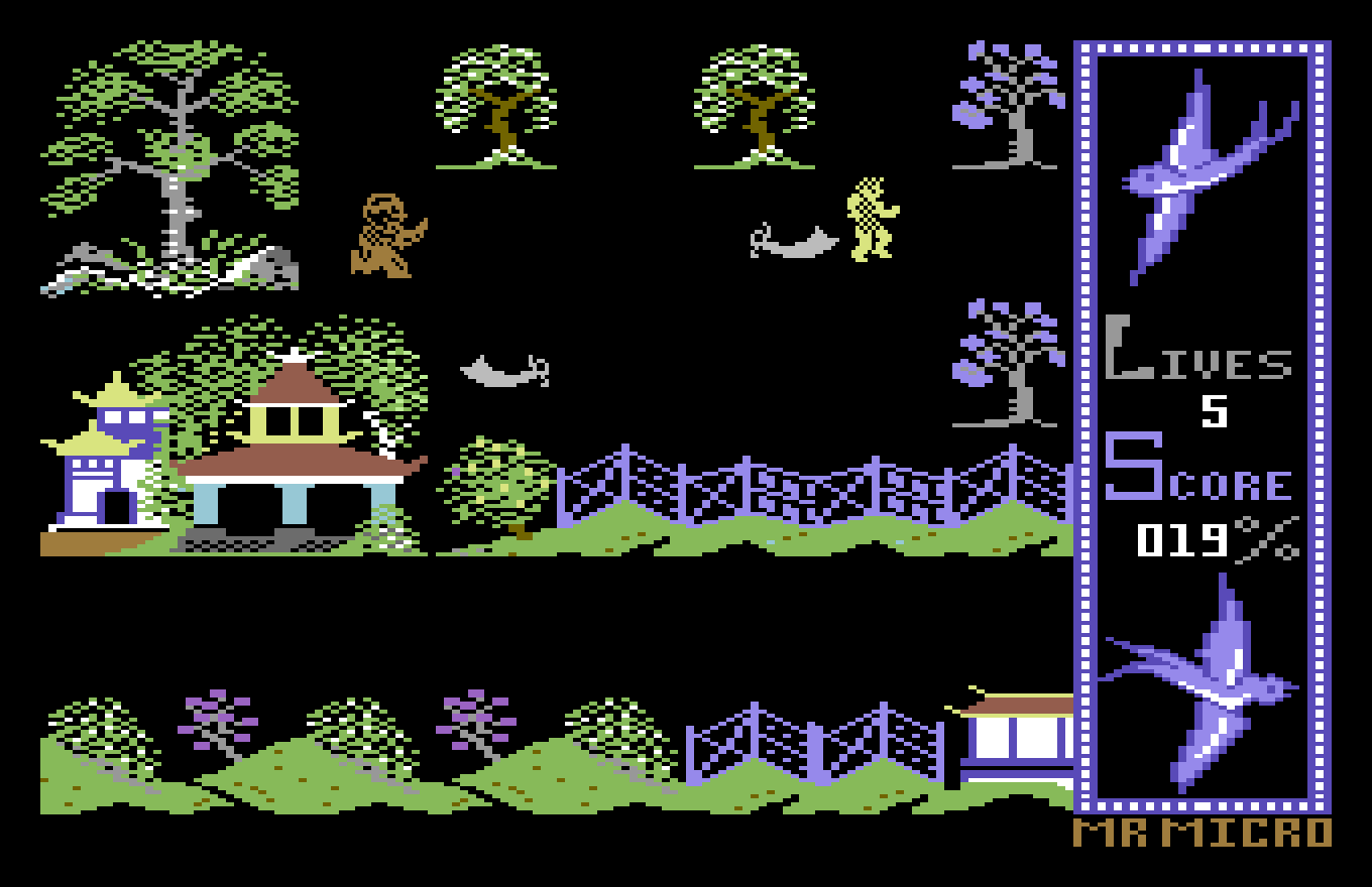The Willow Pattern Adventure C64 22 | The King of Grabs