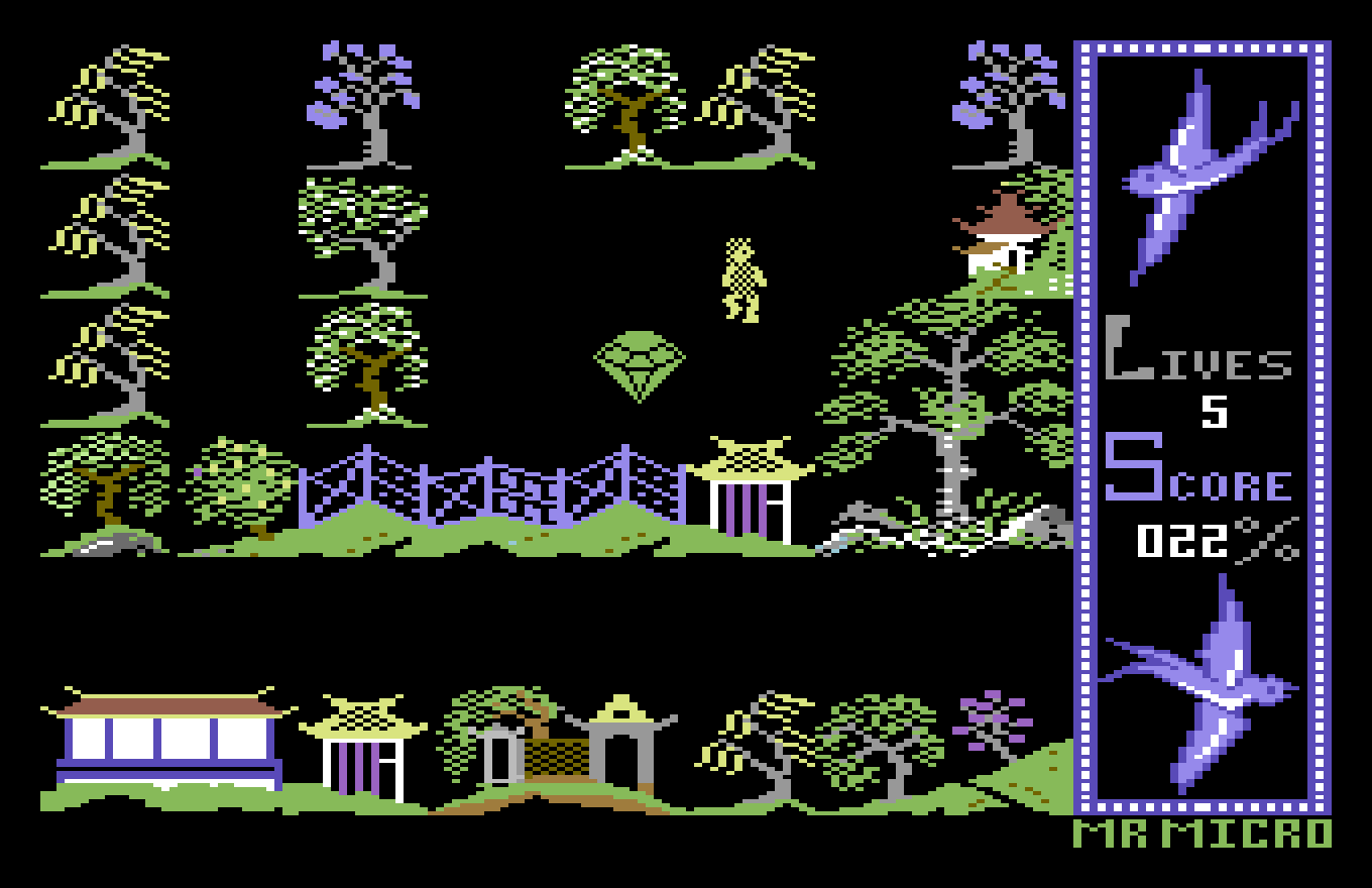 The Willow Pattern Adventure C64 24 | The King of Grabs