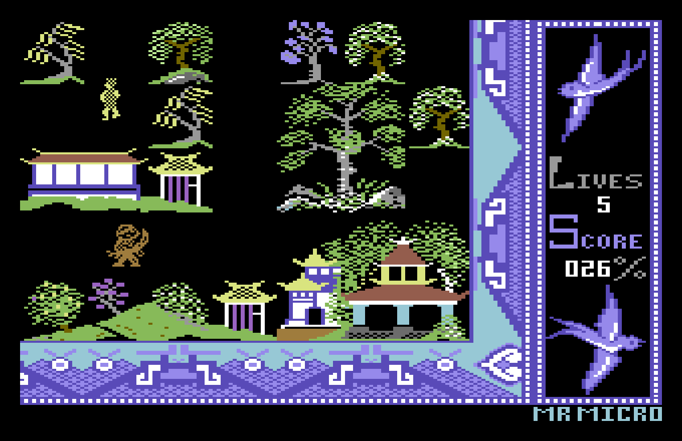 The Willow Pattern Adventure C64 28 | The King of Grabs