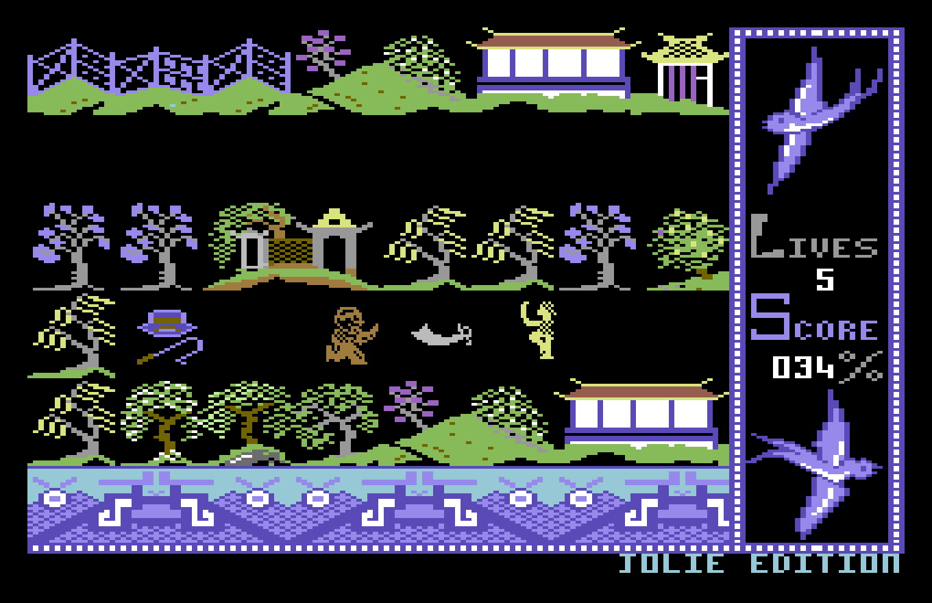 The Willow Pattern Adventure C64 42 | The King of Grabs