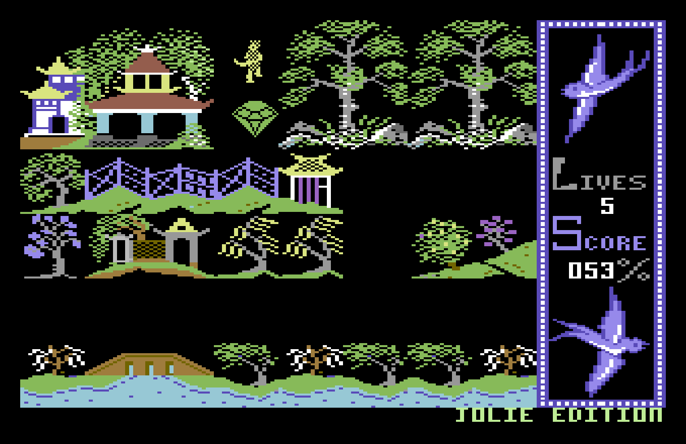 The Willow Pattern Adventure C64 56 | The King of Grabs
