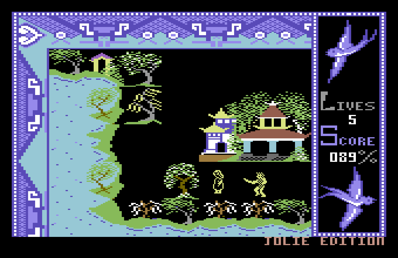 The Willow Pattern Adventure C64 76 | The King of Grabs