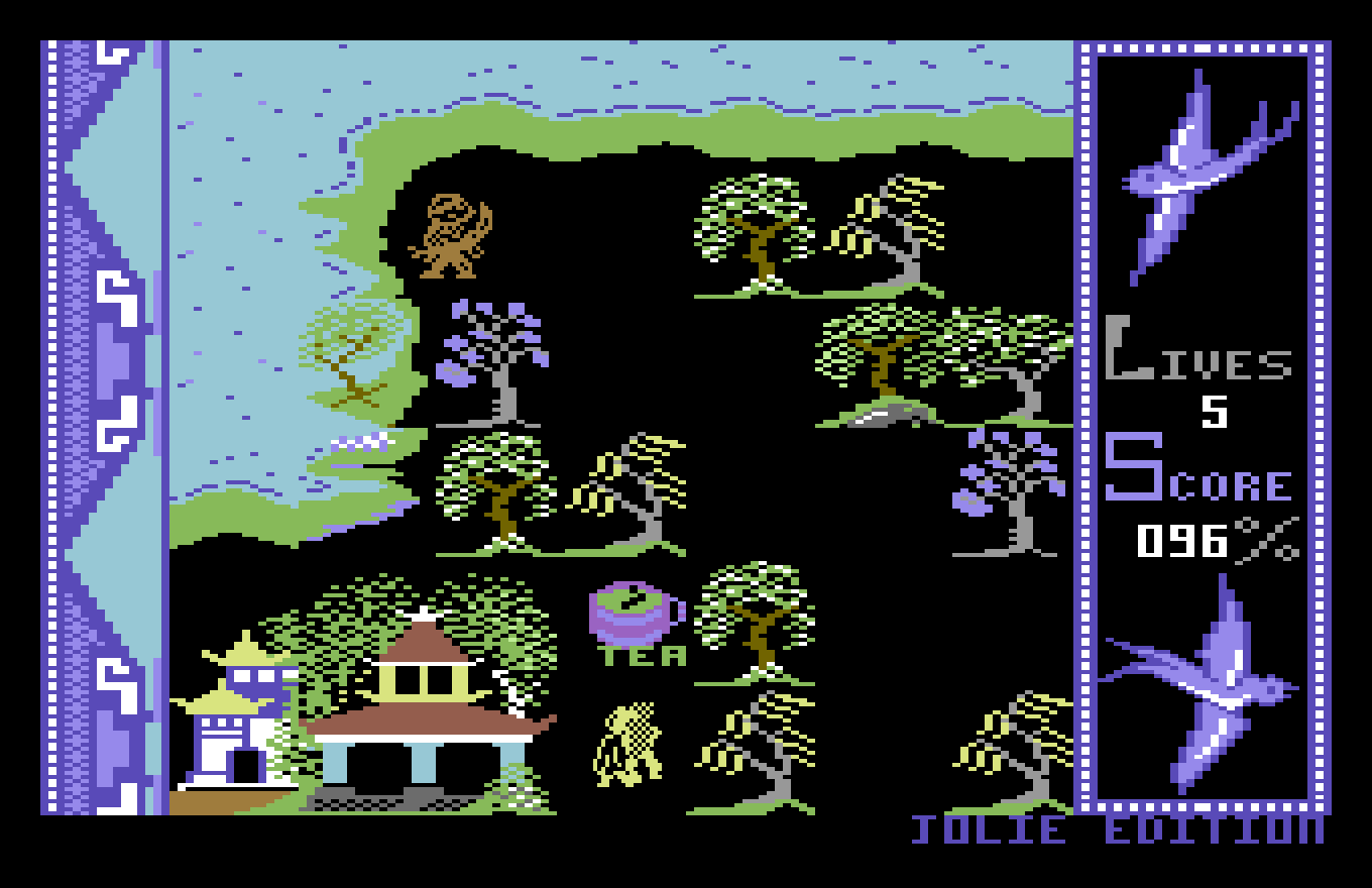 The Willow Pattern Adventure C64 85 | The King of Grabs